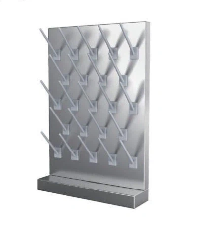 Stainless Steel & Polypropylene Laboratory Glassware Drying Rack